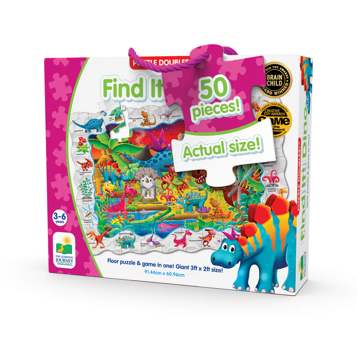 Find it Dinosaurs Puzzle – Nought & More